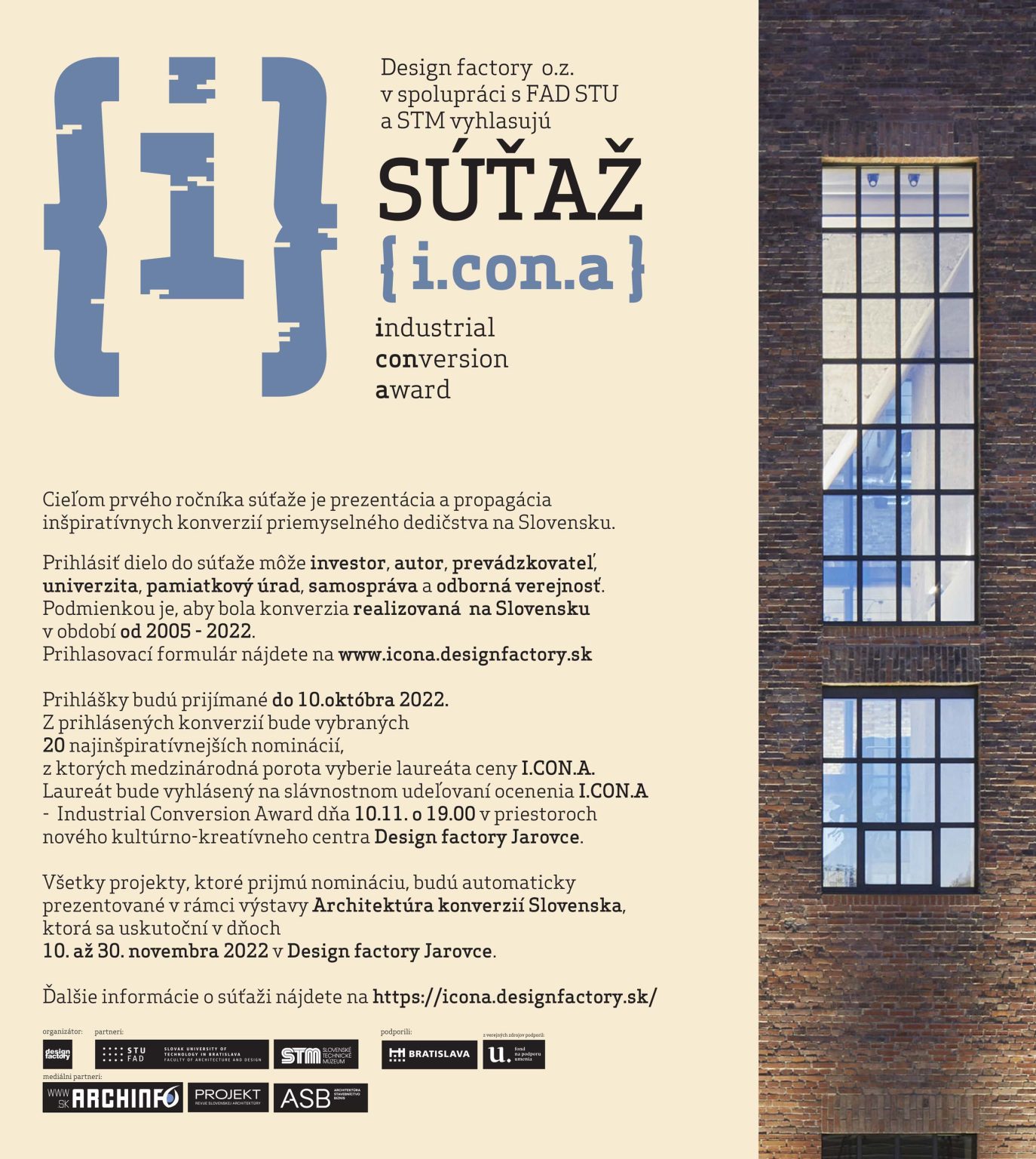 ICONA – Industrial CONversion Award